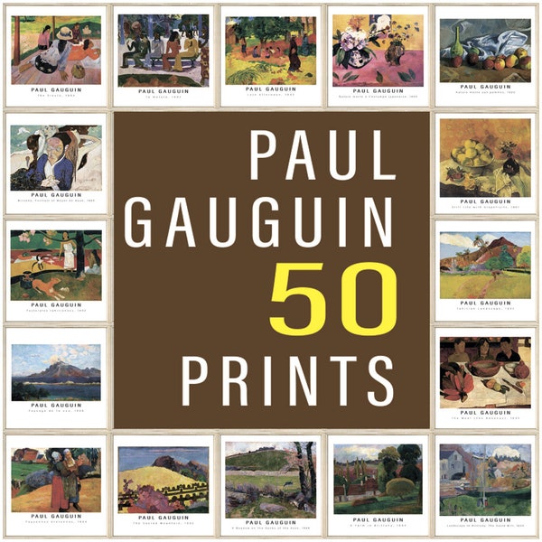 Paul Gauguin Posters - Etsy