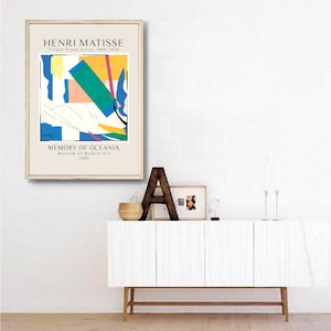 Henri Matisse Memory of Oceania, 1953 Print,matisse Painting,matisse ...