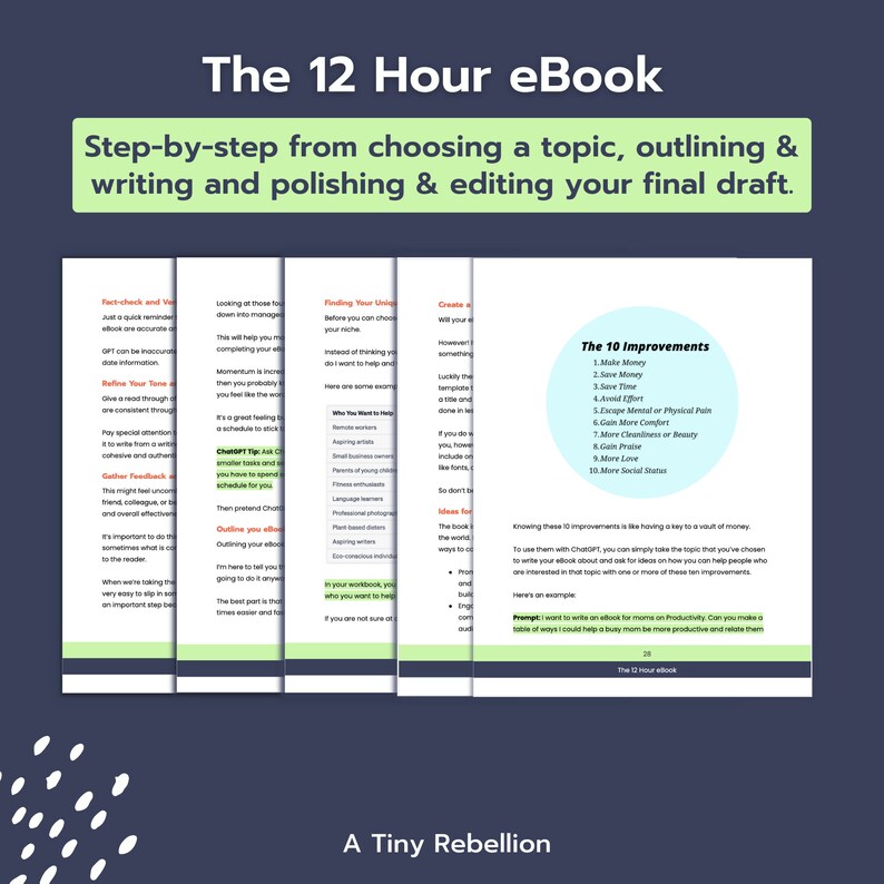 12 Hour Ebook - Etsy