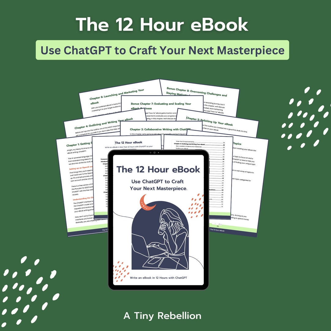 12 Hour Ebook - Etsy