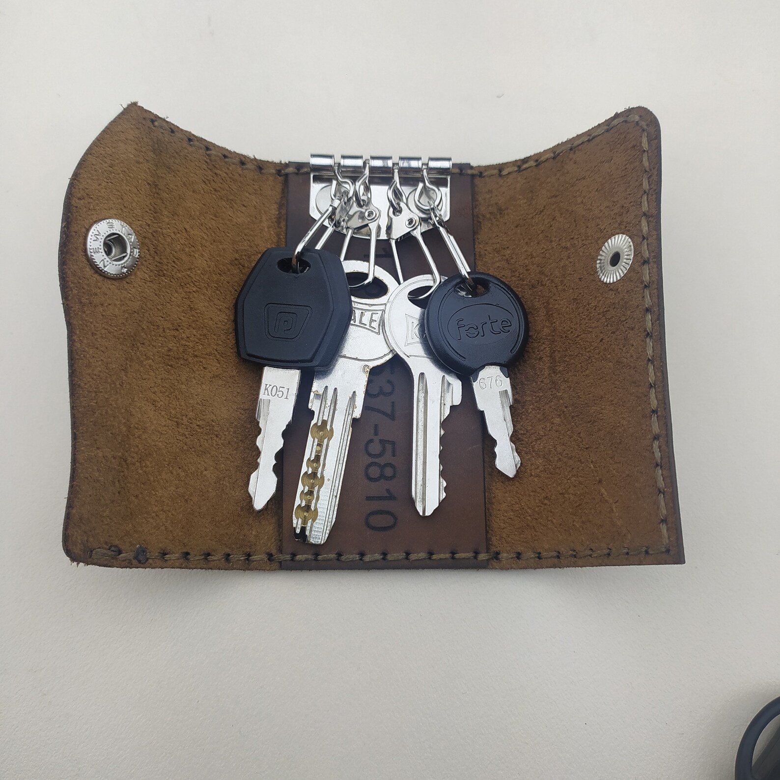 Minimalist Key Holder, Key Purse, Leather Key Holder, Key Case, Key ...