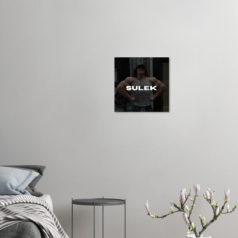 Sulek Serenity: Vintage Sam Sulek Lat Spread Poster - Etsy