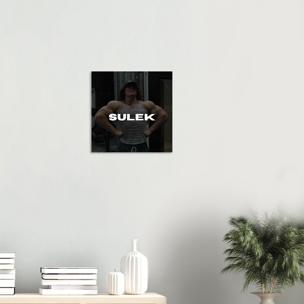 Sulek Serenity: Vintage Sam Sulek Lat Spread Poster - Etsy