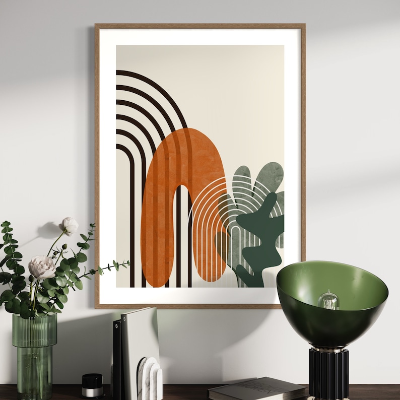 Boho Wall Art Set Boho Art Set of 2 Prints Printable Modern Art Boho ...