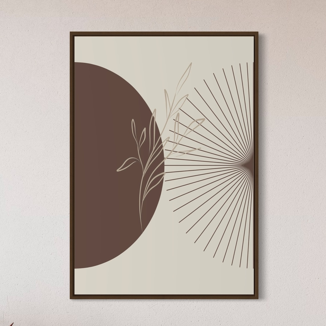 Boho Abstract Wall Art Prints, Boho Wall Decor, Set of 3 Prints, Boho ...