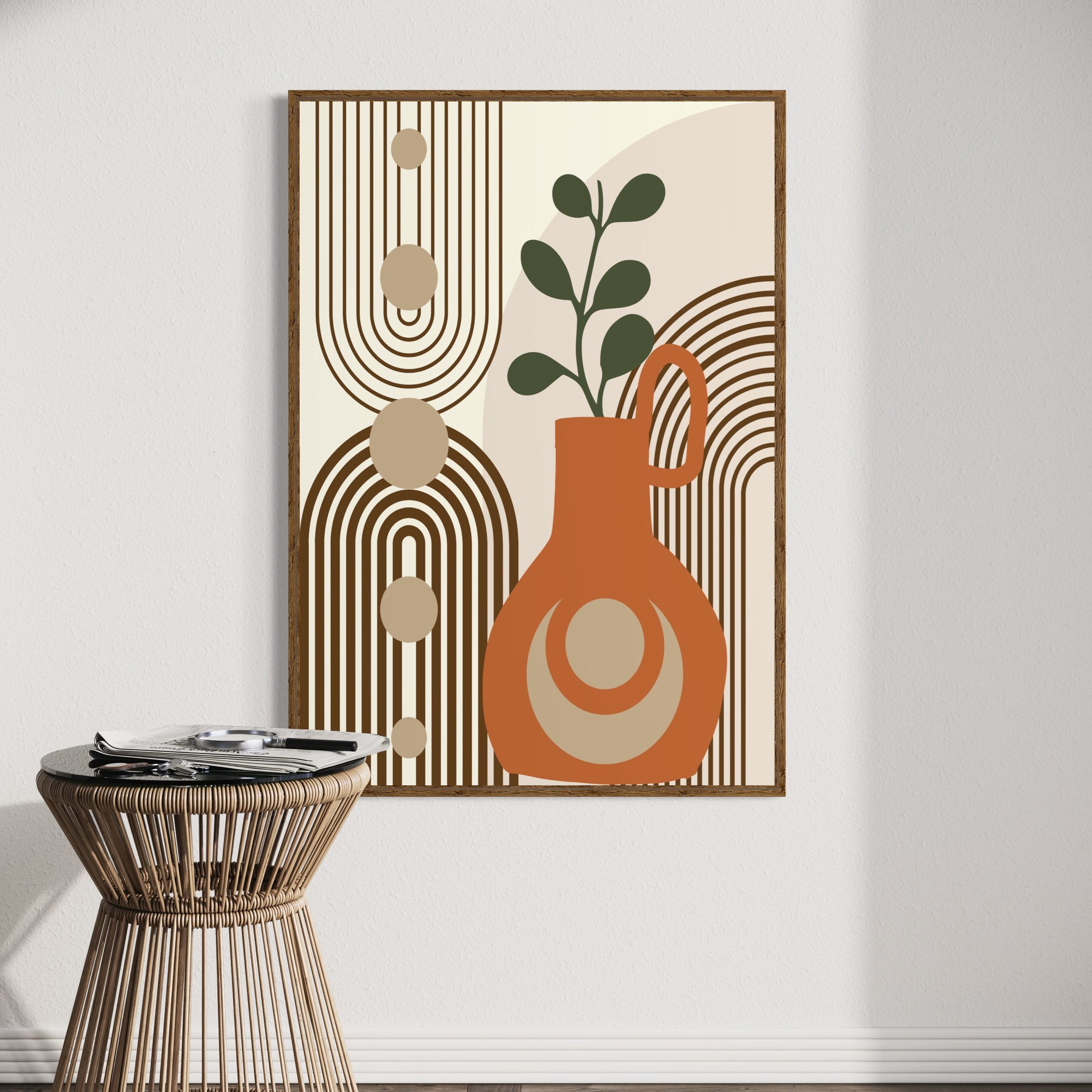 Boho Wall Art, Boho Art Prints Set of 3, Printable Art, Boho Rainbow ...