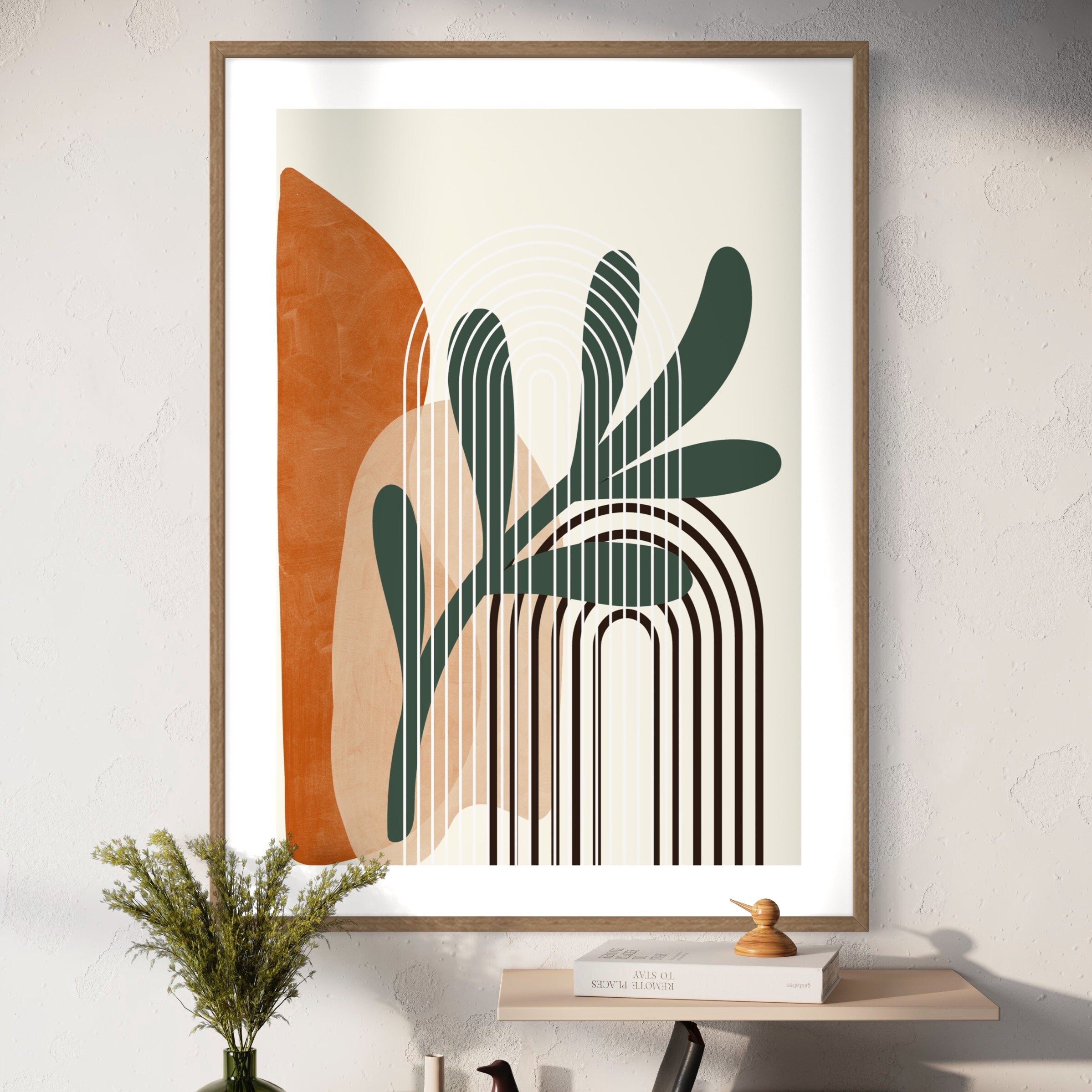 Boho Wall Art Set Boho Art Set of 2 Prints Printable Modern Art Boho ...