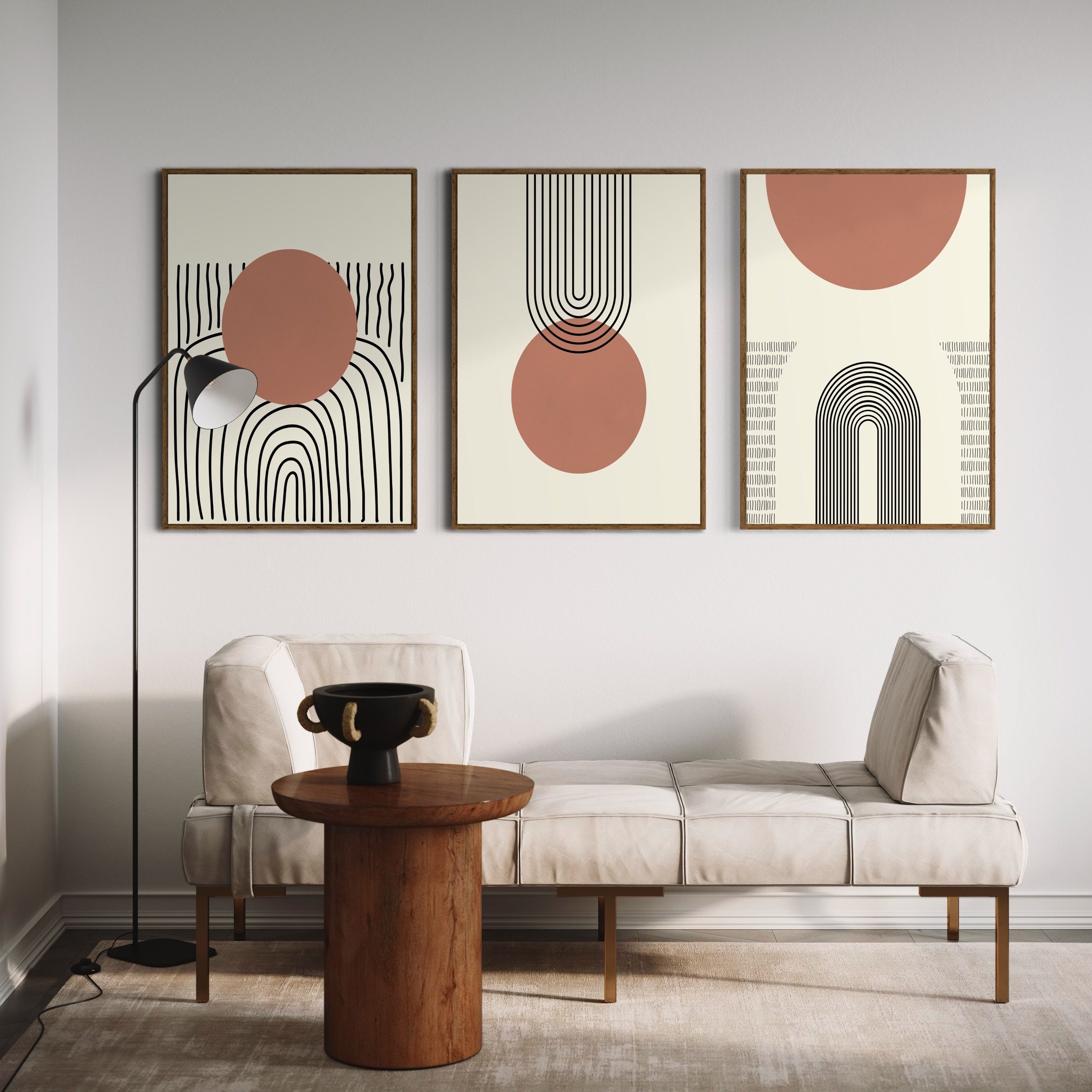 Boho Wall Art, Boho Art Prints Set of 3, Printable Wall Art, Boho ...