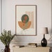 Printable Green Mid Century Modern Wall Art Set of 3 Prints, Bohemian ...