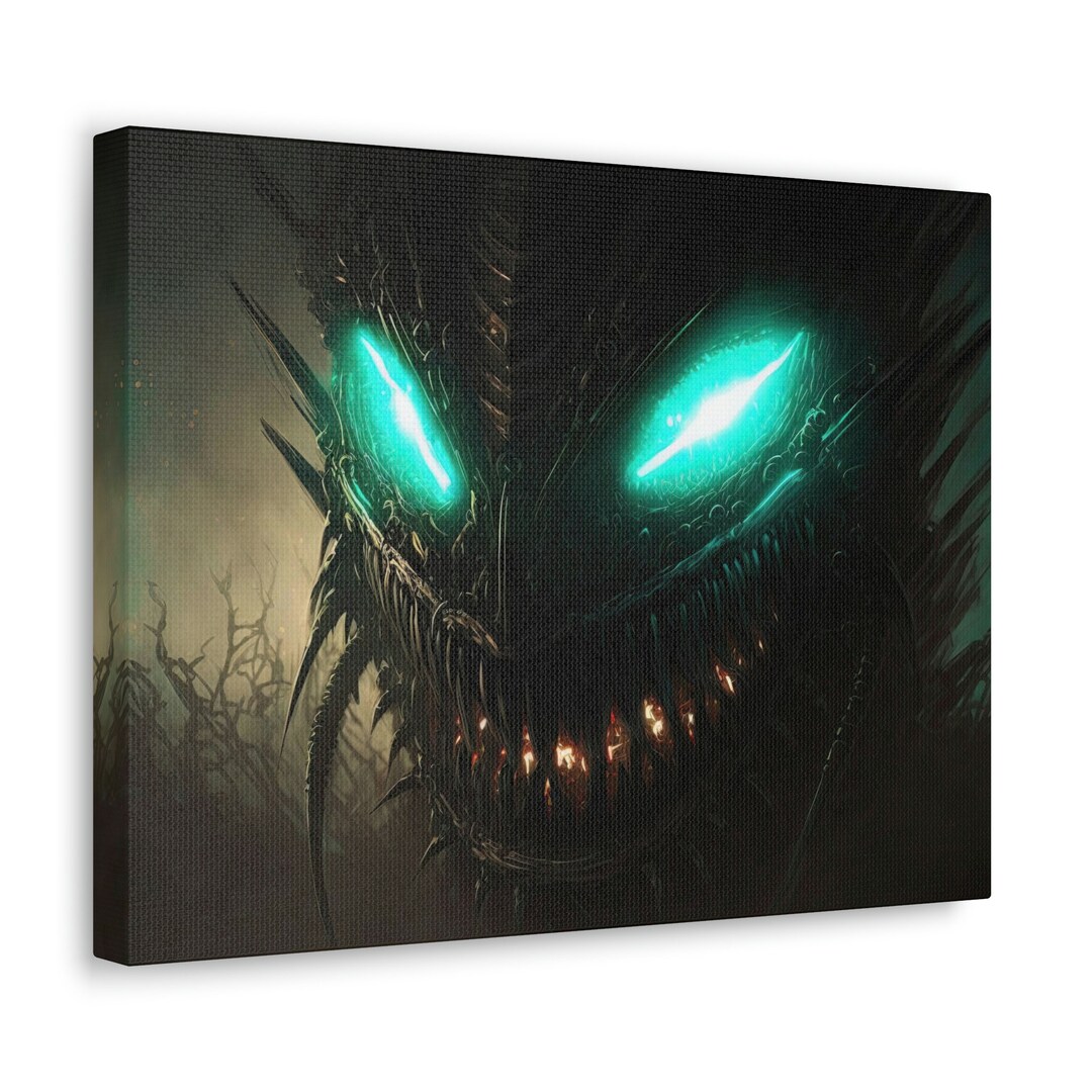 Leviathan Sea Monster Sci-fi Fantasy Canvas - Canvas Art, Wall Decor ...