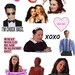 Gossip Girl Sticker Pack, Book Stickers ,stickers for Goodnotes ...