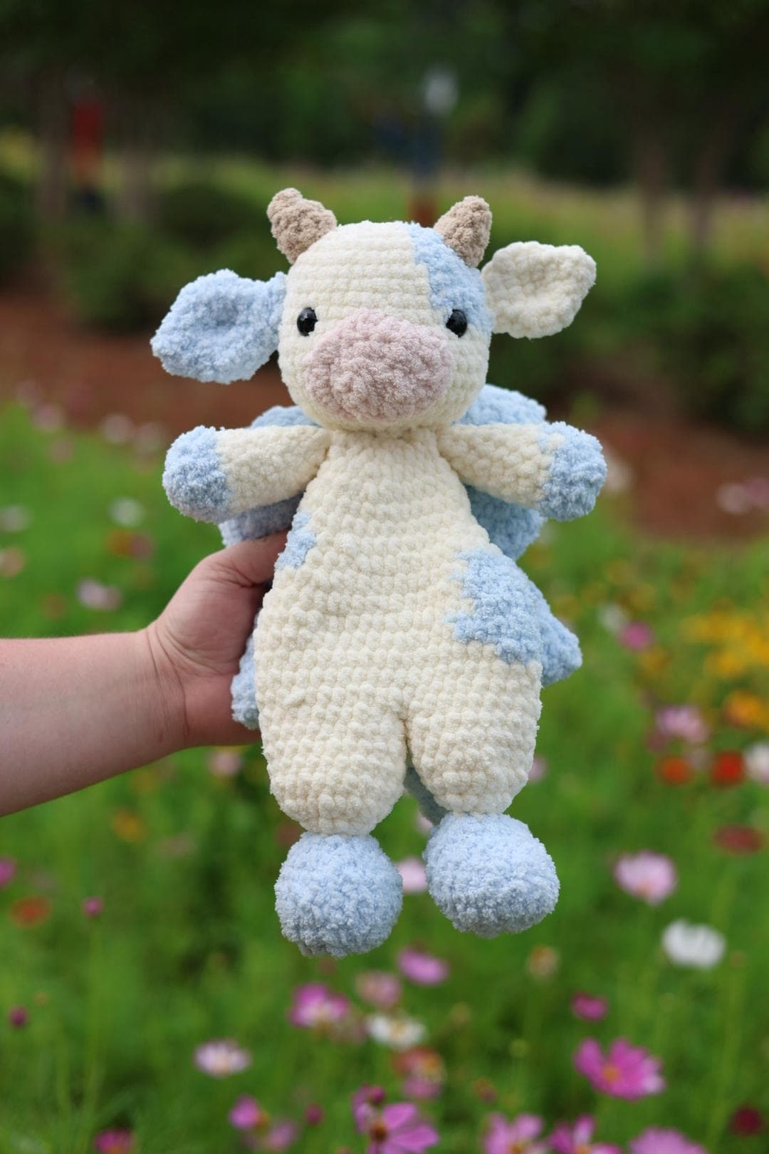 Posie the Fairy Cow Crochet Plushie - Etsy