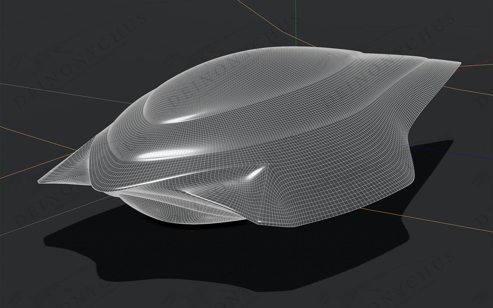 Flight of the Navigator Trimaxion Drone Ship - 1st Class 3D Printing ...