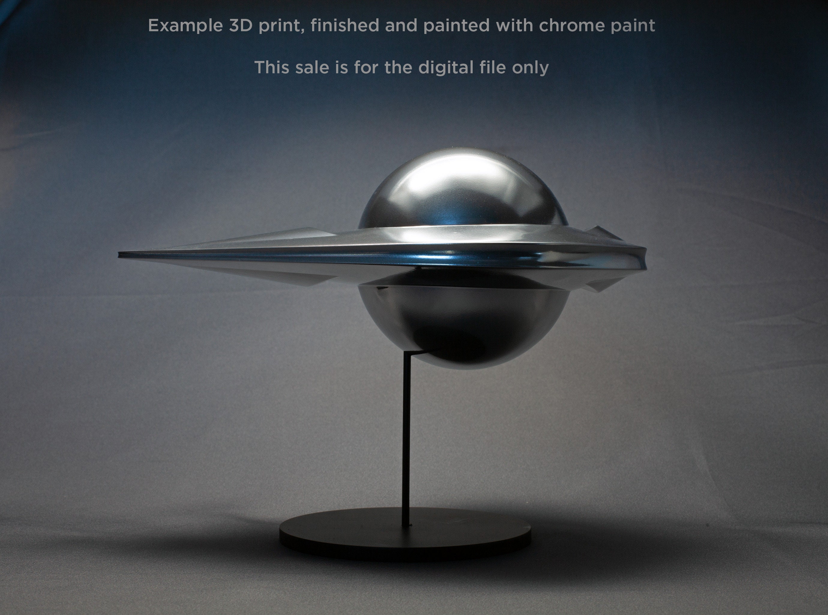 Starman Spaceship - STL File for 3D Printing - Etsy