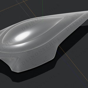 Flight of the Navigator Trimaxion Drone Ship - 1st Class 3D Printing ...