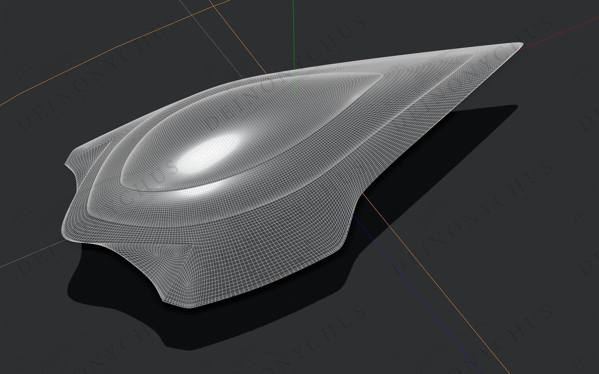 Flight of the Navigator Trimaxion Drone Ship - 1st Class 3D Printing STL File. - Etsy