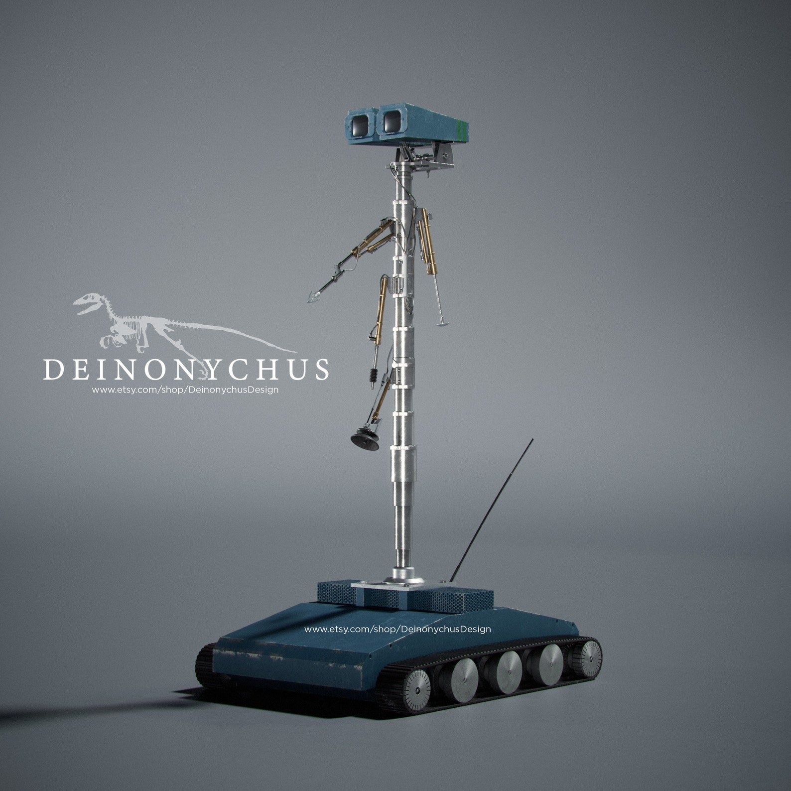 Treadwell Droid 3D Printing STL Files - Etsy