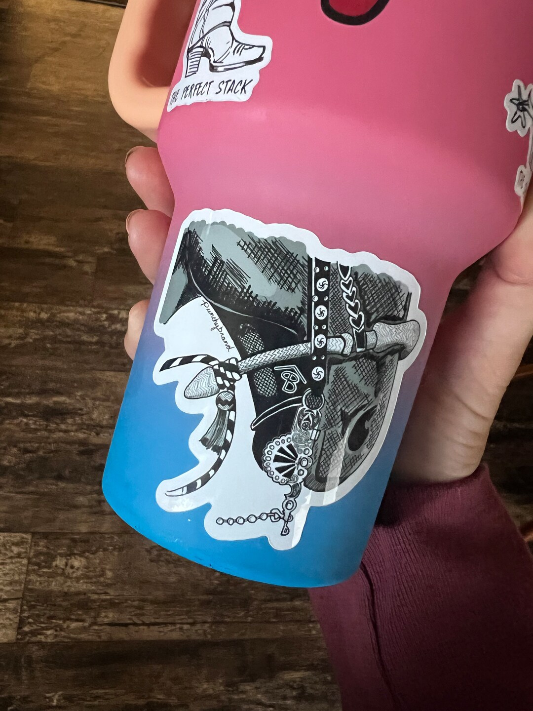 Two-rein Bridle Horse Sticker - Etsy