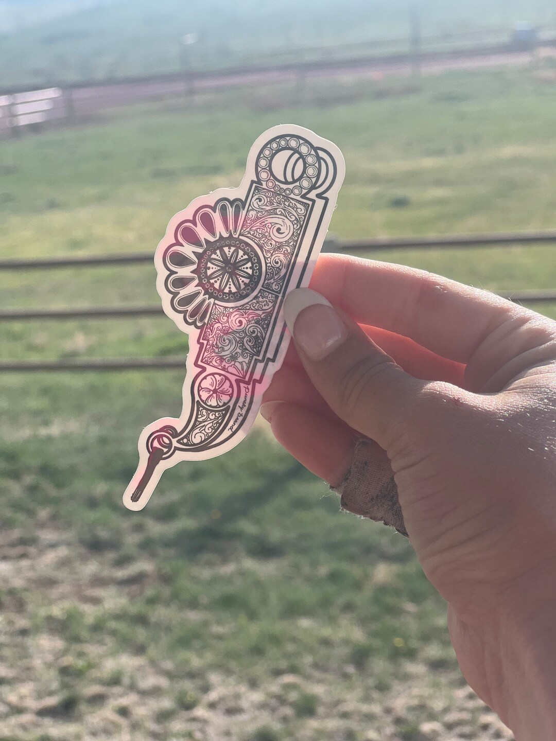 Silversmith Spade Bit Sticker - Etsy