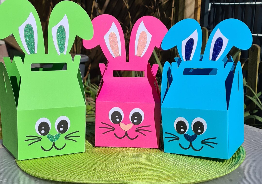 Easter Bunny Gift Box - Etsy