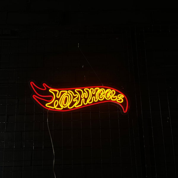 Hotwheels Led Sign - Etsy