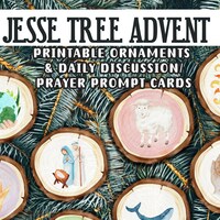 Jesse Tree Ornaments Printable | Printable Jesse Tree Activity Idea ...