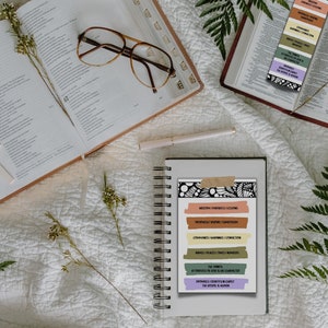 Printable Bible Study Color Key Chart Digital Download Color Guide for ...