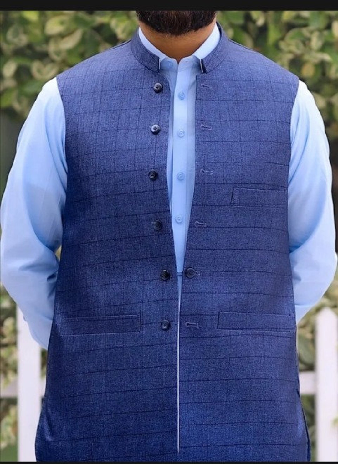 Men Waistcoat,imran Khan Style Waistcoat,wedding Waistcoat,eid ...