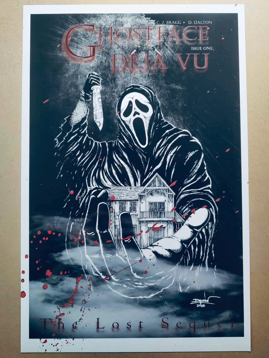 Signed - Ghostface Issue #1 Cover Poster (11x17) - Glossy - Etsy