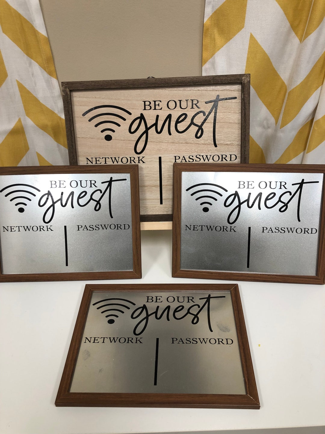 Wifi Guest Sign - Etsy