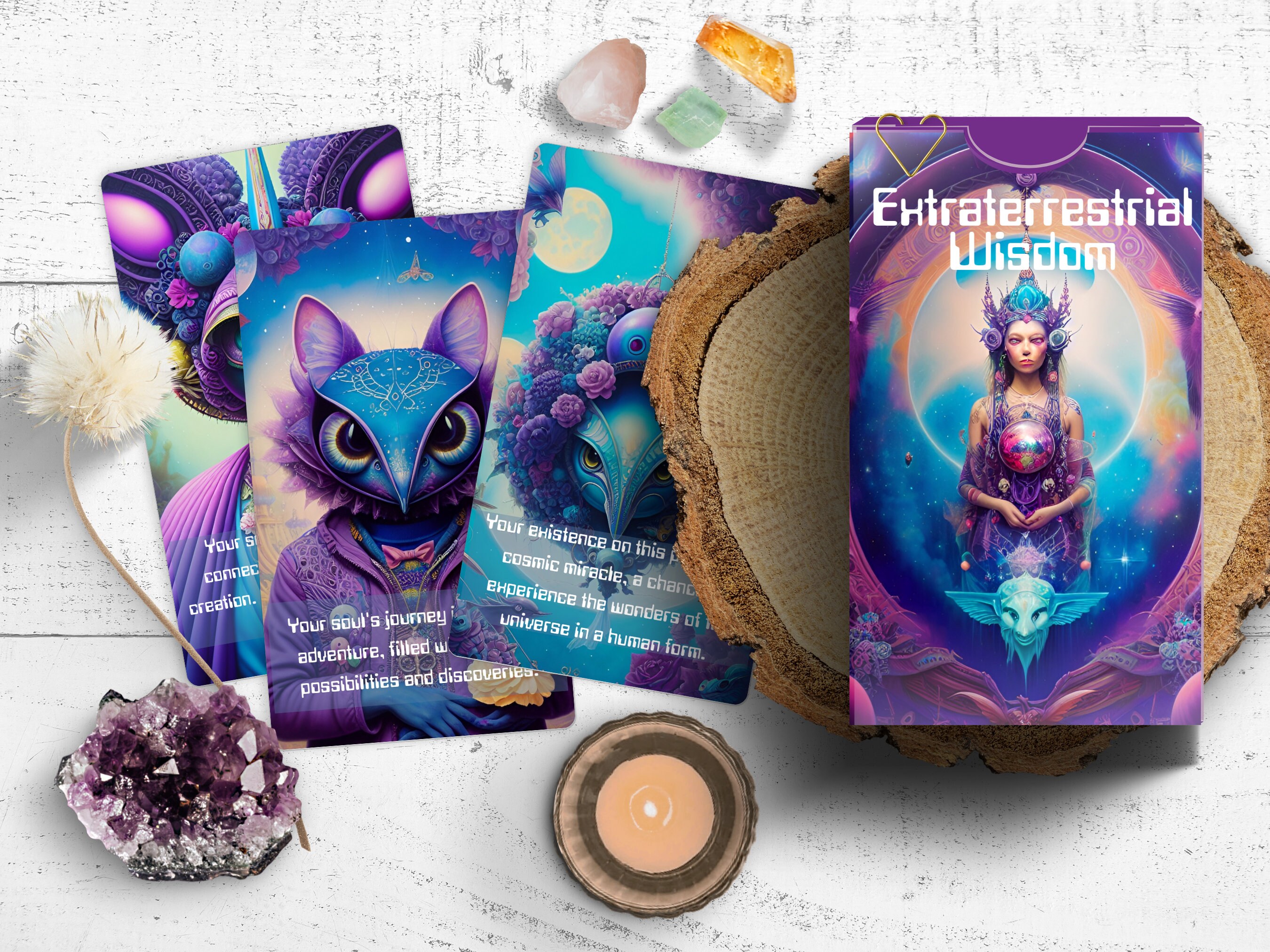 Beautiful New Release Oracle Divination Set, Cosmic Visions ...