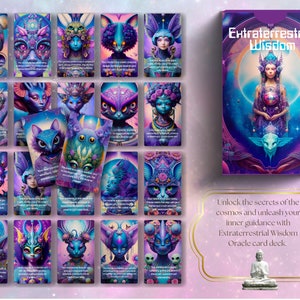 Beautiful New Release Oracle Divination Set, Cosmic Visions ...
