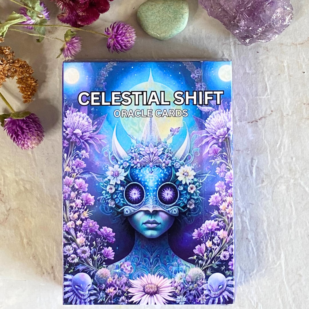 Alien Oracle Cards: Cosmic Visions Divination Set - Etsy