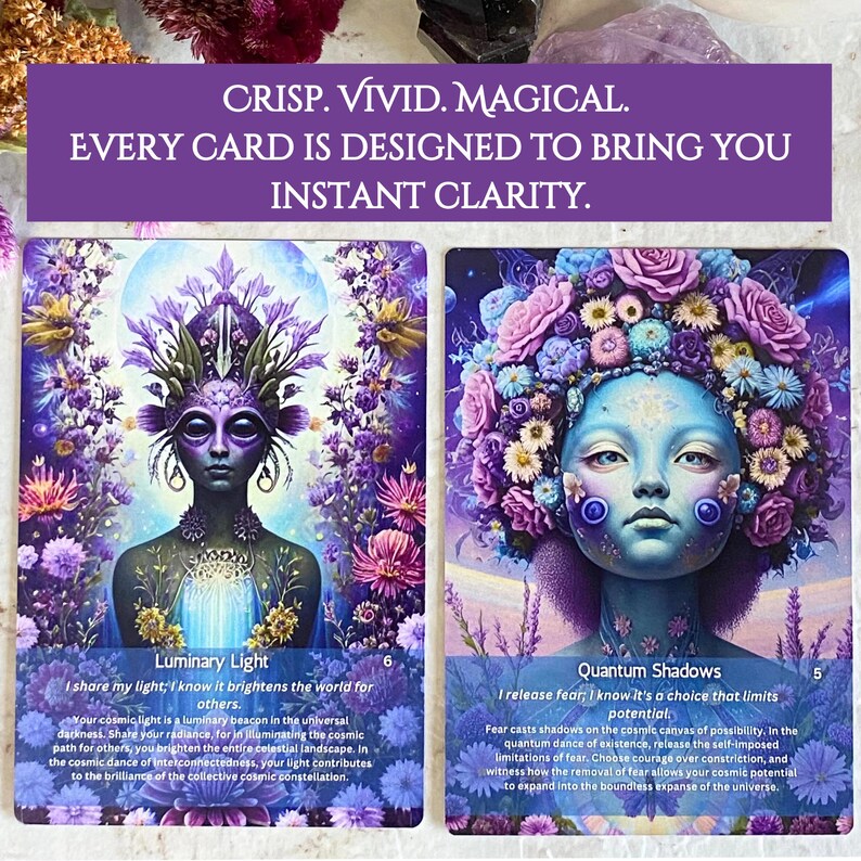 Unique Alien Art Oracle Deck | Enhance Tarot Readings With Cosmic ...