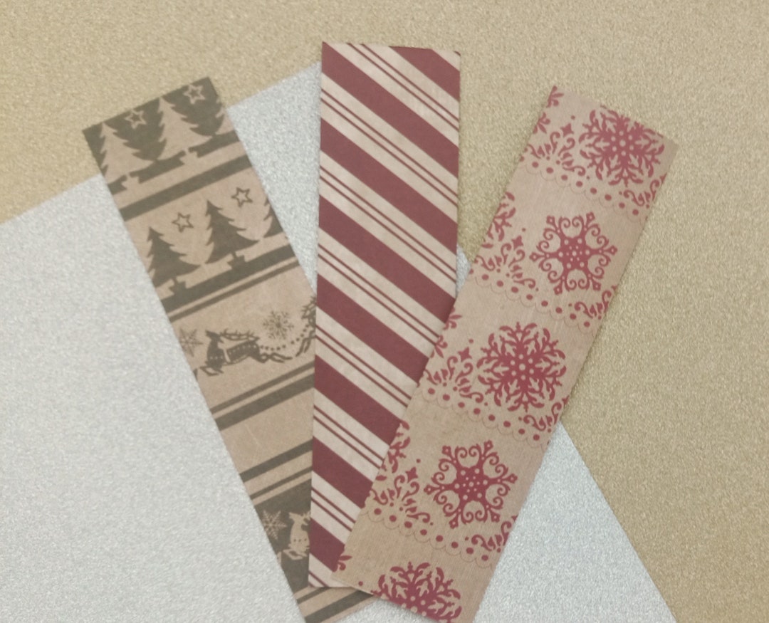 Three Vintage Style Christmas Book Marks - Etsy