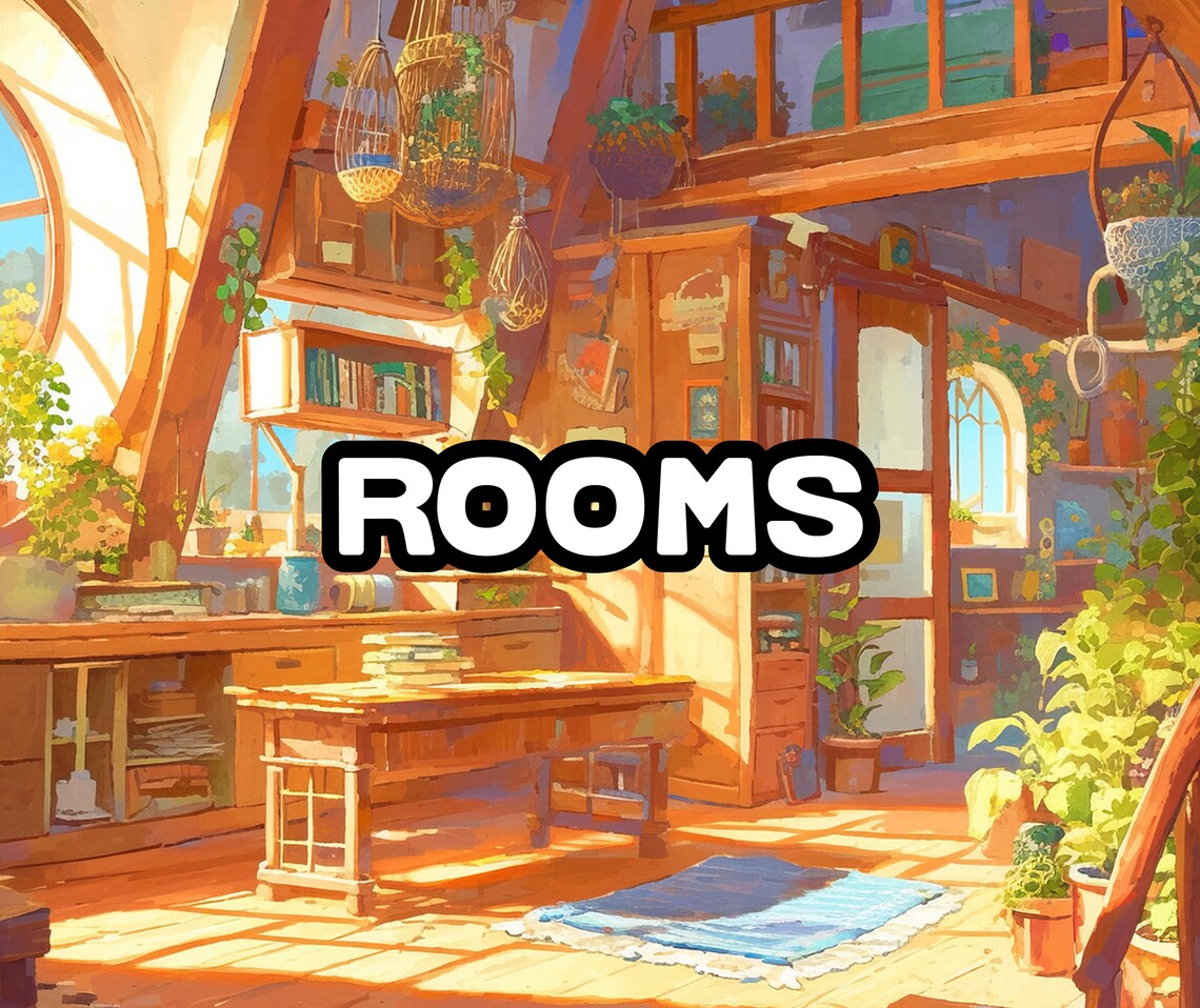 50 Vtuber Streamer Spring Lofi Backgrounds, Stream Background, Virtual ...