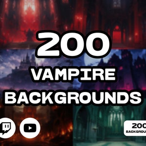 200 Vampire Vtuber Backgrounds, Castles, Vampire House, Stream ...