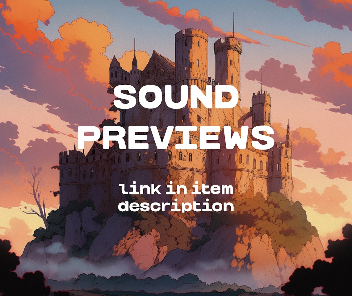 Twitch Sound Alerts Fantasy Pack notifications - Etsy