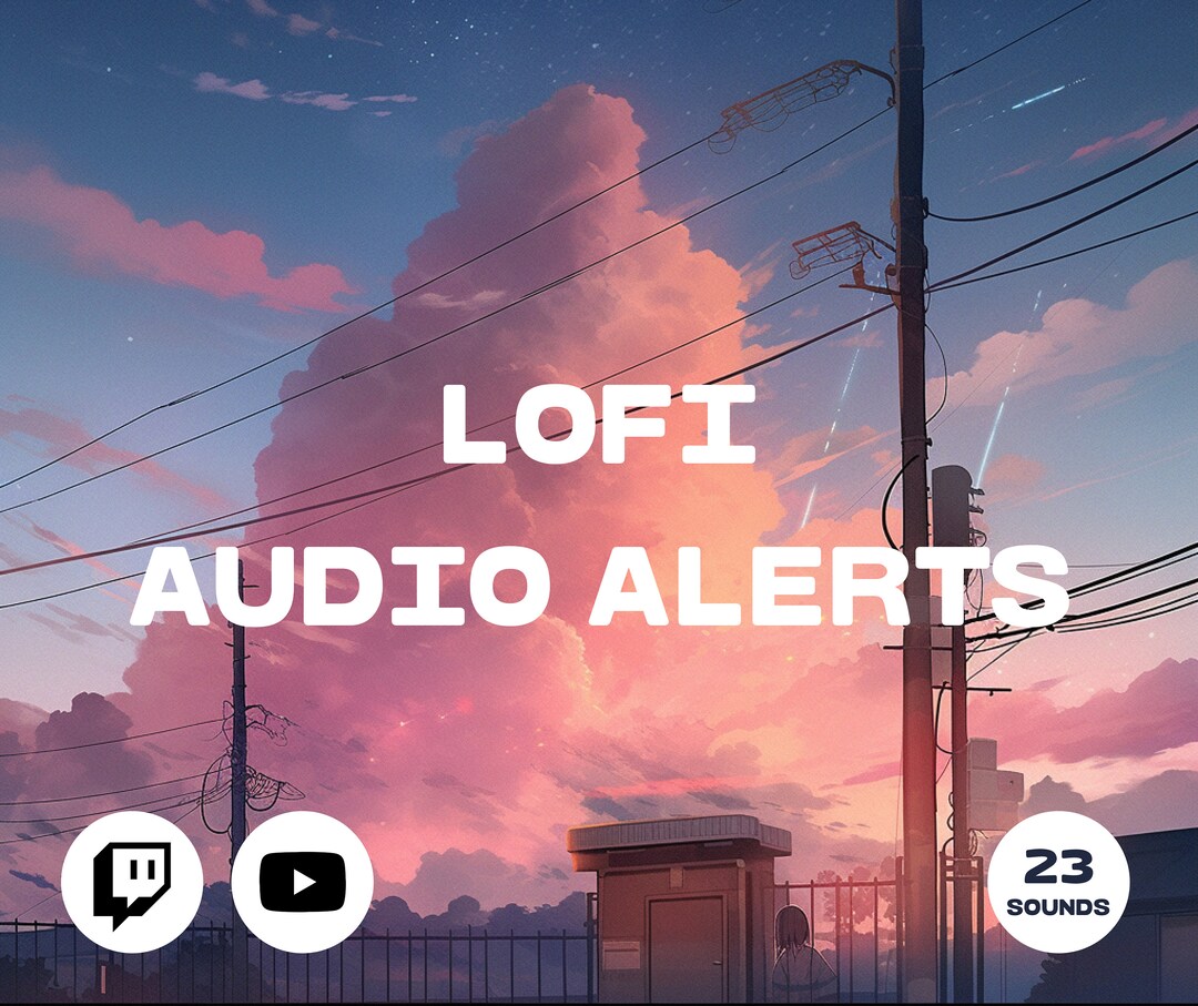 Twitch Sound Alerts - Lofi Pack (notifications, Transitions, Sound ...