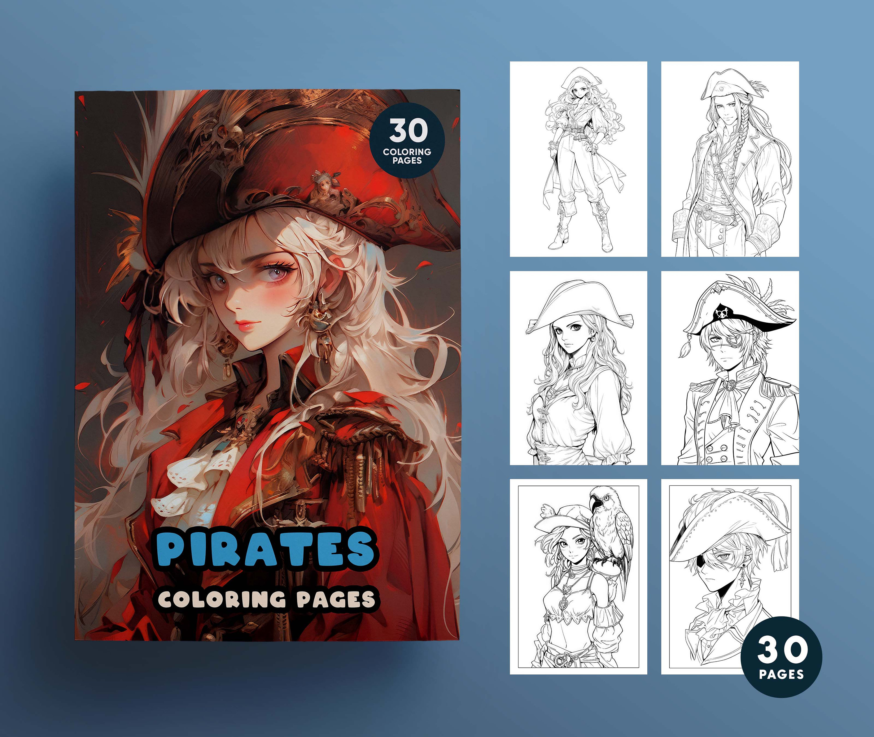 Pirates Of The Caribbean Coloring Book Pages