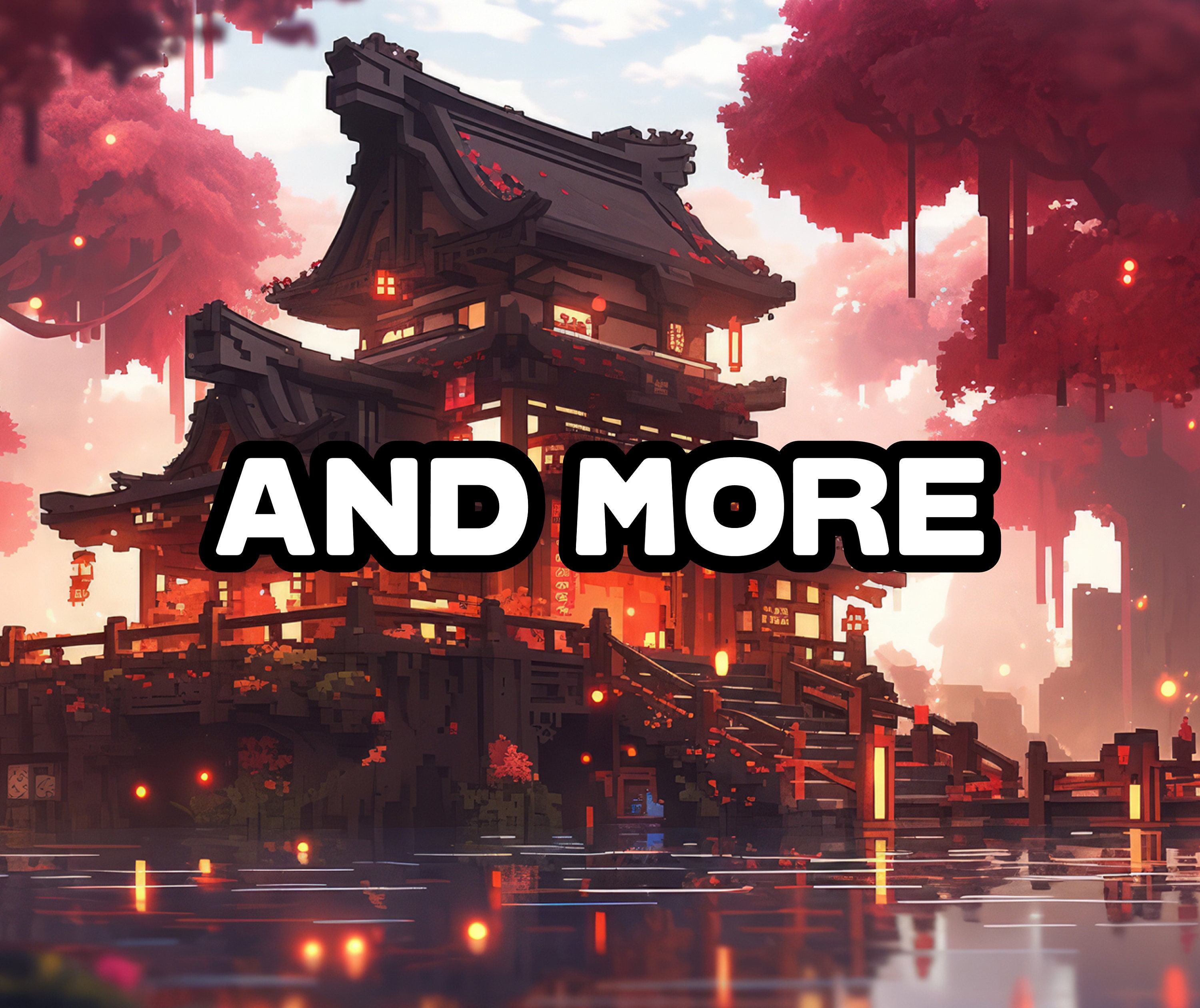 50+ Vtuber Streamer Minecraft Backgrounds, Stream Background, Virtual ...