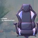 VTUBER 4 Black Simple Gaming Chairs Set, VTUBER Asset High Quality PNG ...