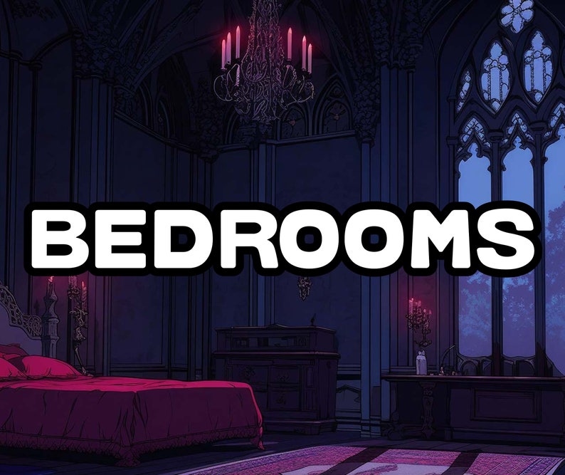 50 Vtuber Backgrounds, Vampire Rooms, Stream Background, Virtual ...