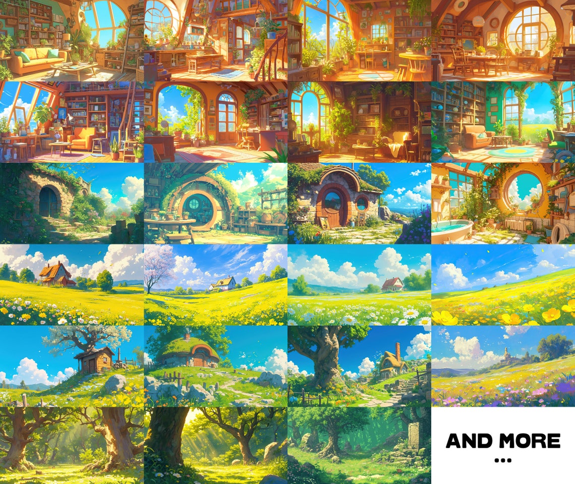 50 Vtuber Streamer Spring Lofi Backgrounds, Stream Background, Virtual ...