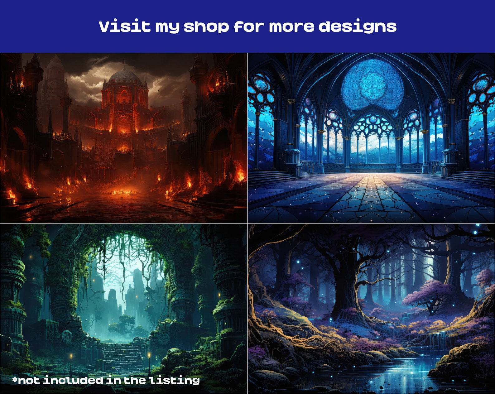 ANIMATED BACKGROUND | Magic Room Background | Lofi Looped Vtuber Twitch ...