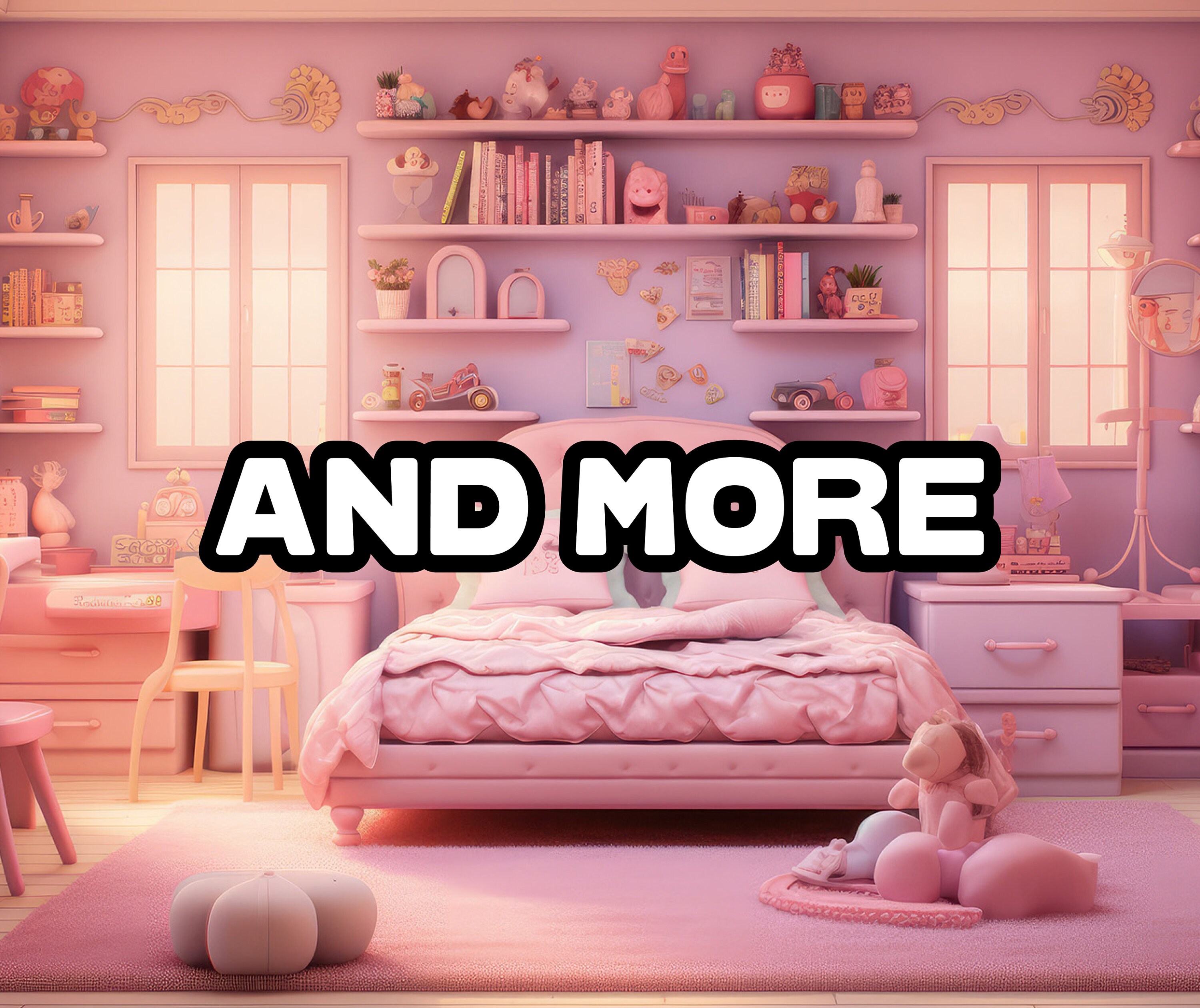 50 Vtuber Backgrounds Barbie Rooms Stream Background - Etsy UK