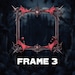 4 Webcam Frame Vampire / Vampire Stream Frame / Vtuber / Gothic / Red ...