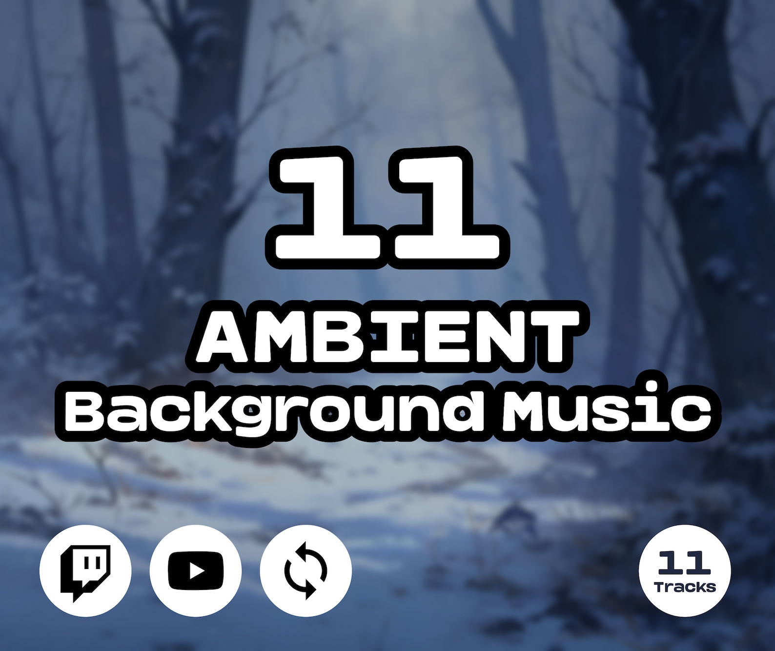 Lofi Ambient Music, Loopable Background, Twitch, Youtube (11 Tracks ...