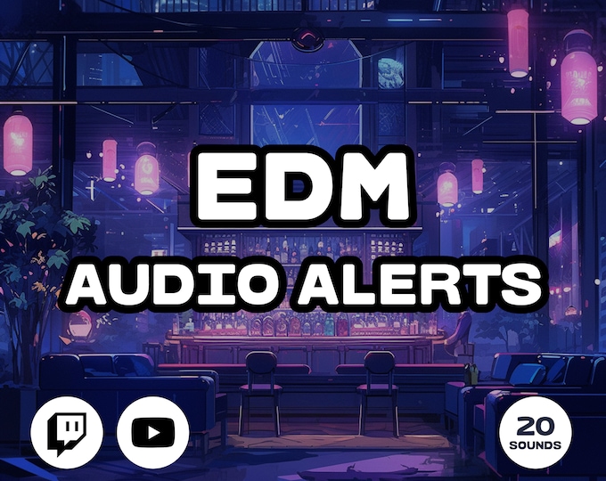 Twitch Alert Sounds Cute Pack of Sound Alerts for Streamers. Vtuber ...