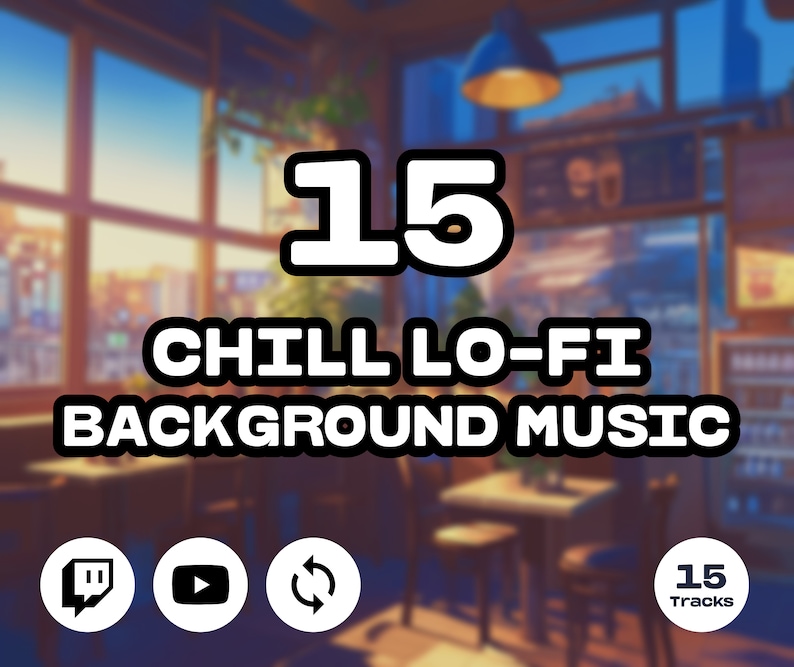 Twitch Music Streamer LOOPABLE Lo-fi, Chill Music, 15 Tracks, Mood Sounds, Background Music BGM ...